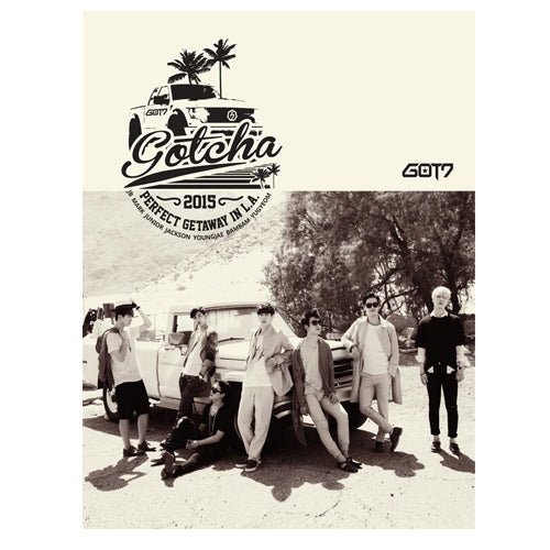 GOT7 - GOT7 'GOTCHA' - PERFECT GETAWAY IN L.A. - 2nd PHOTOBOOK – KPOP Store in USA