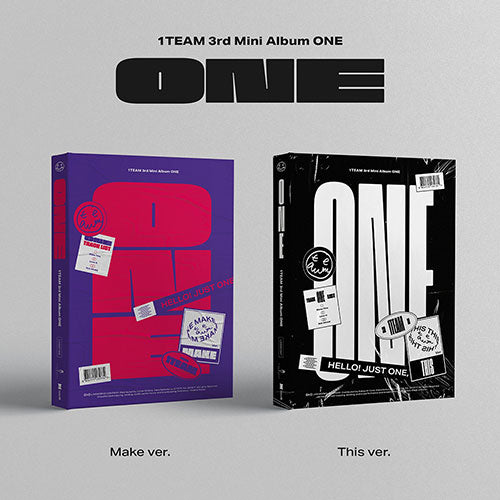 1TEAM - 3rd Mini Album [ONE] – KPOP Store in USA