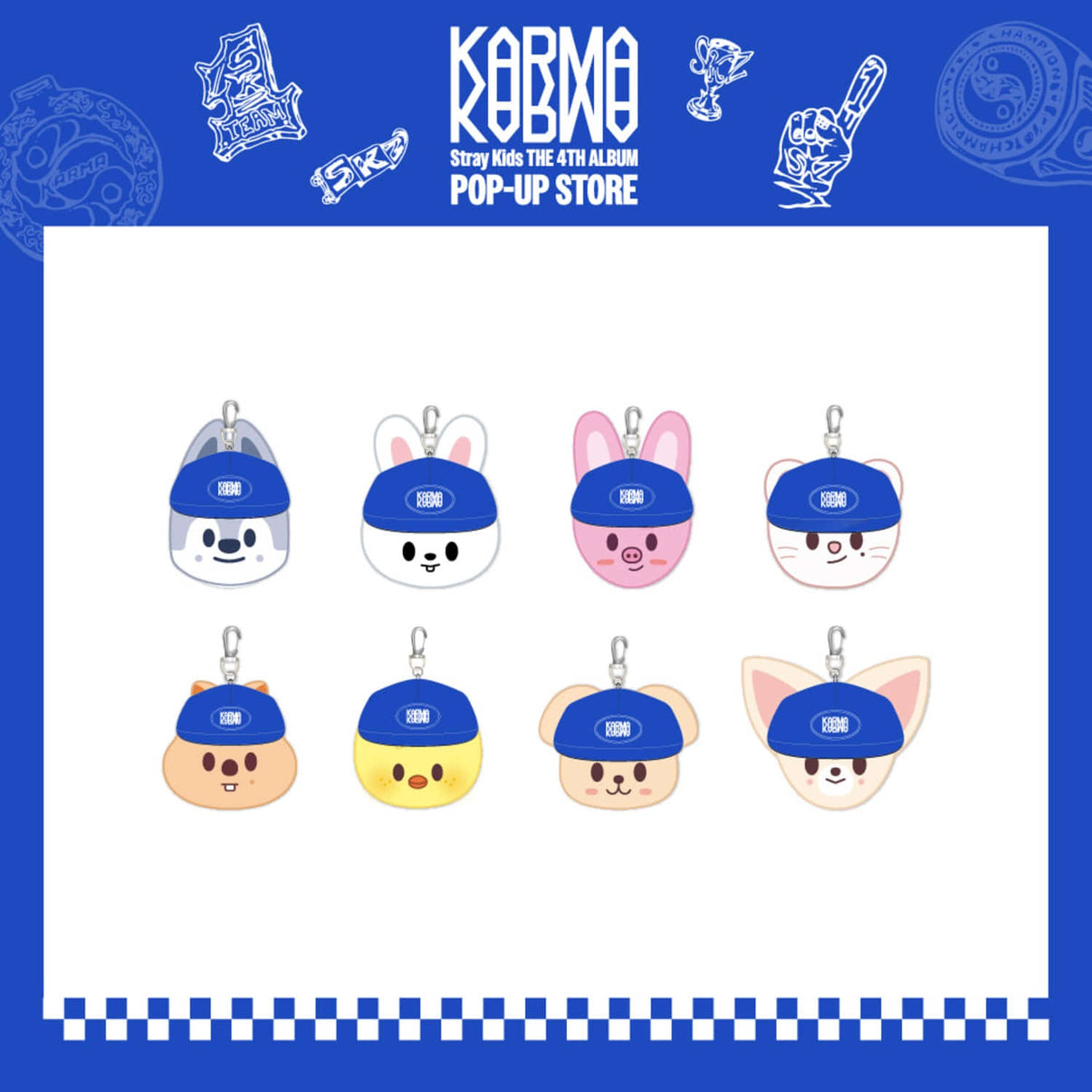 [PRE ORDER] STRAY KIDS - SKZOO CEREMONY BALLCAP PLUSH [KARMA POP UP ST ...
