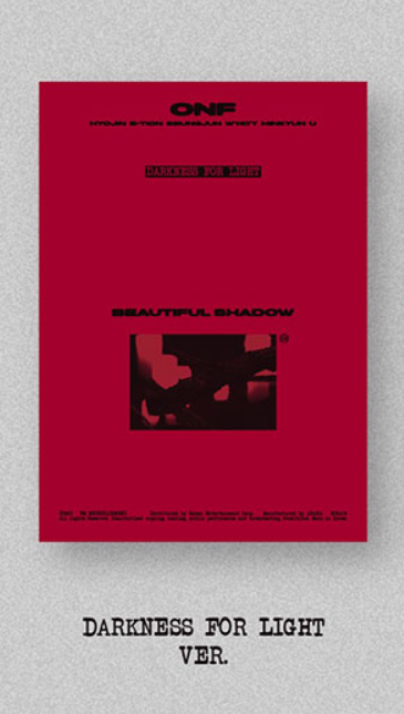 ONF - 8TH MINI ALBUM [BEAUTIFUL SHADOW] – KPOP Store in USA