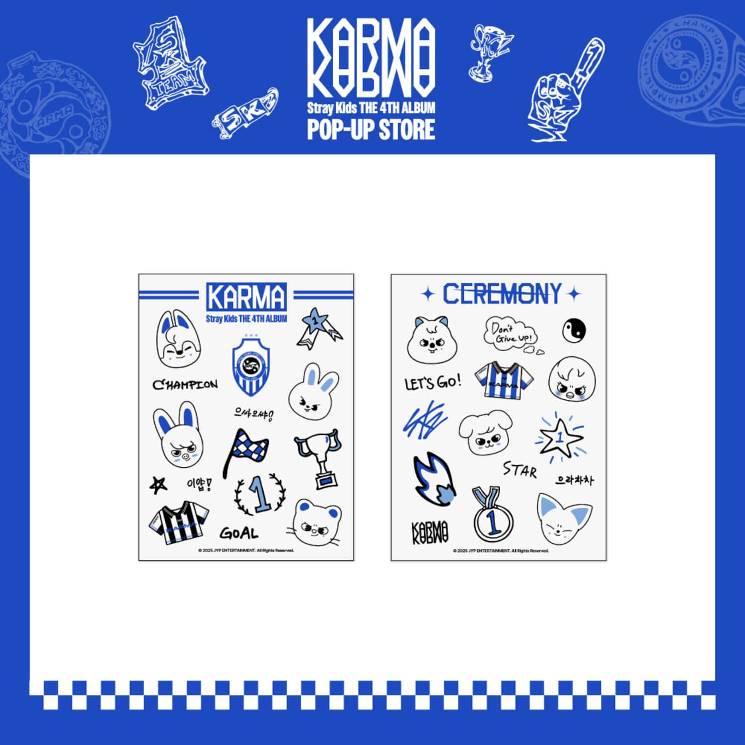 STRAY KIDS - TATTOO STICKER [KARMA POP UP STORE OFFICIAL MD] – KPOP ...