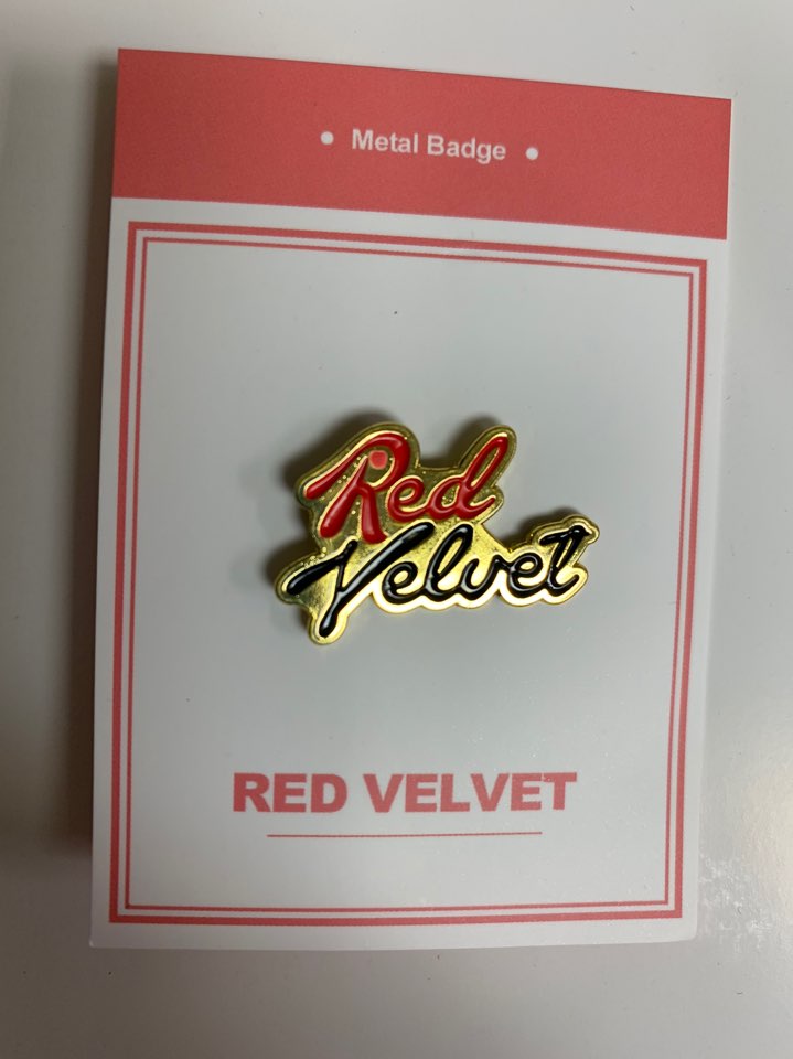 RED VELVET Logo Badge – KPOP Store in USA