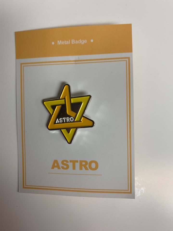 ASTRO Logo Pin Badge – KPOP Store in USA