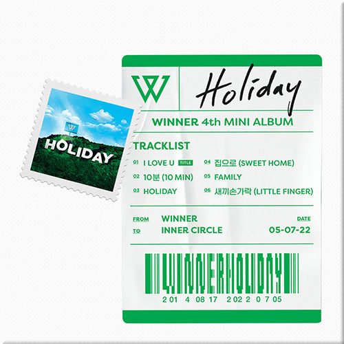 WINNER - 4th MINI ALBUM [HOLIDAY] (KiT ALBUM) – KPOP Store in USA