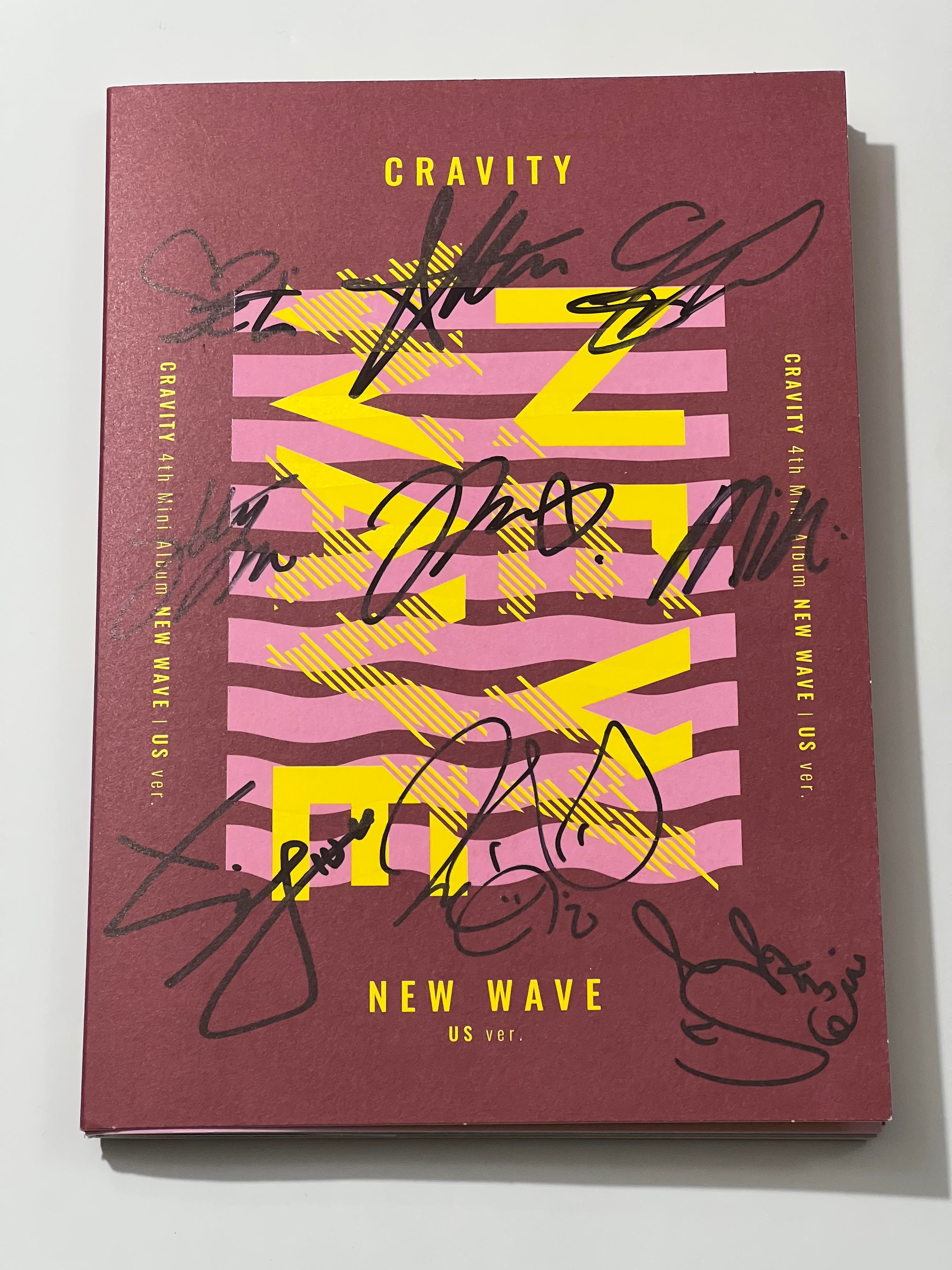 Cravity New Wave (US ver) Autographed Album – KPOP Store in USA