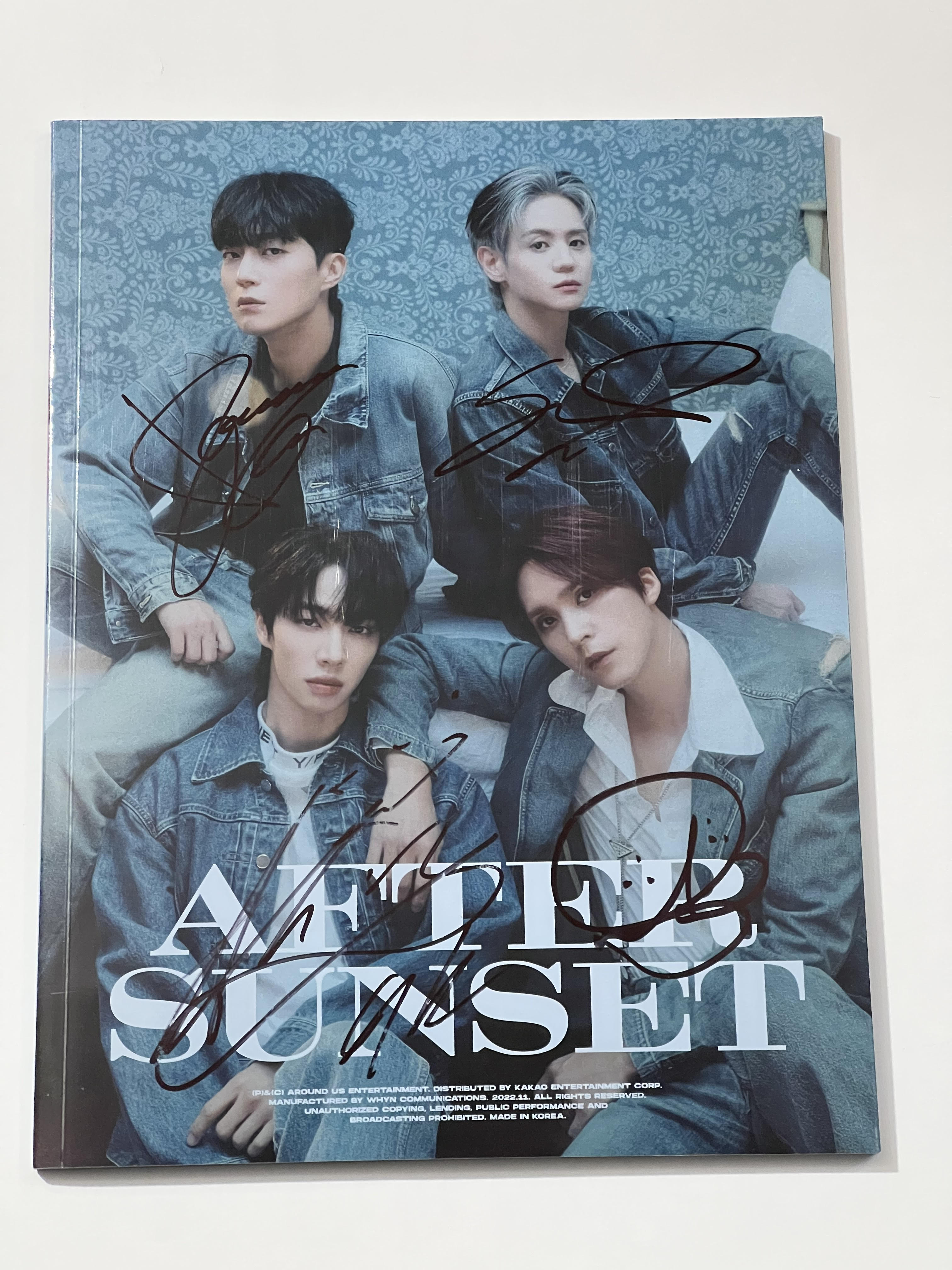 Highlight After Sunset Autographed Album – KPOP Store in USA