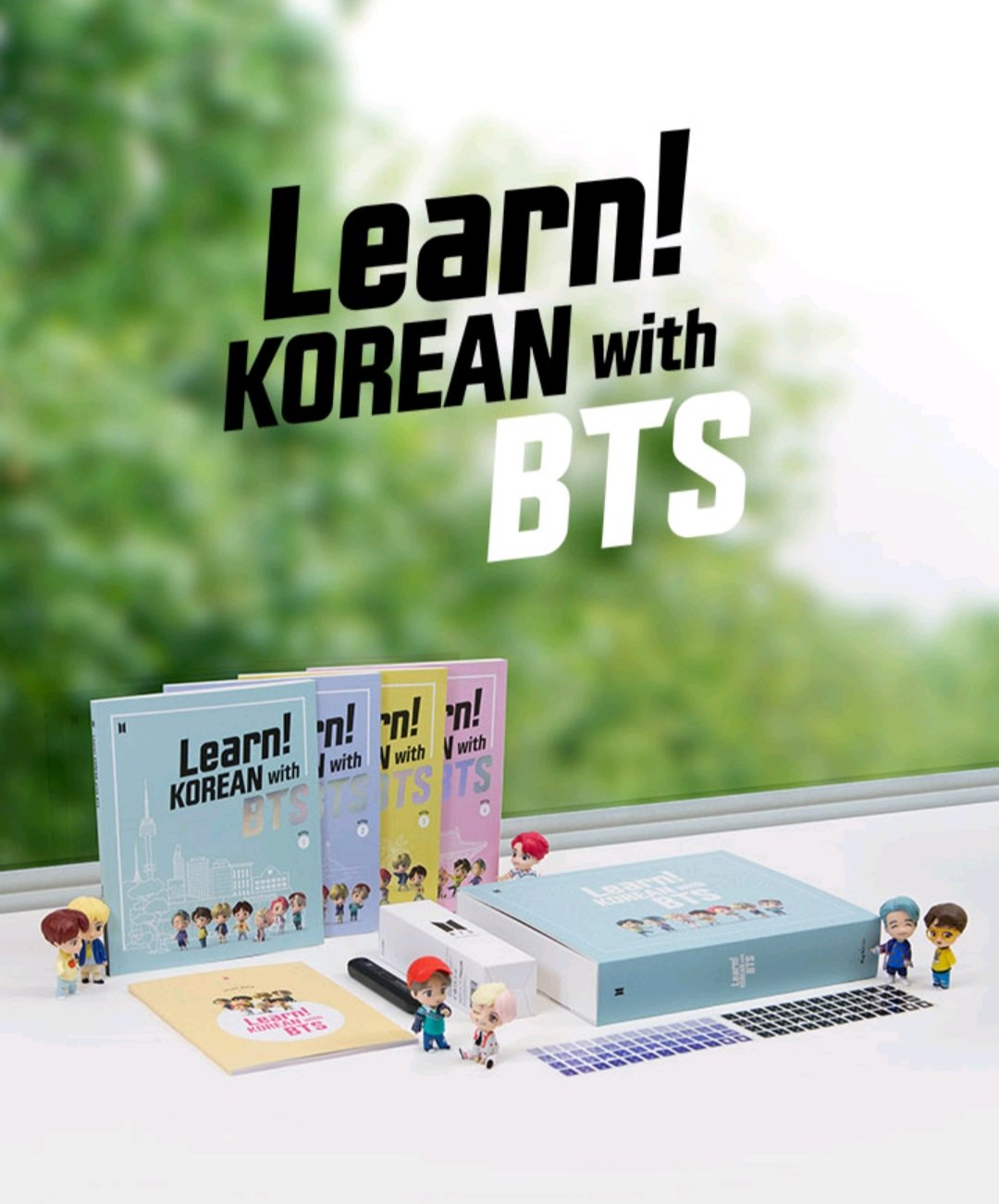 BTS - LEARN KOREAN WITH BTS BOOK PACKAGE – KPOP Store in USA