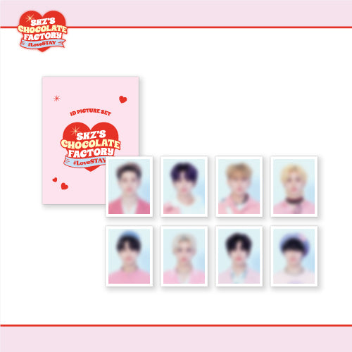 STRAY KIDS 2ND LoveSTAY 'SKZ’S CHOCOLATE FACTORY Goods - ID PHOTO SET ...